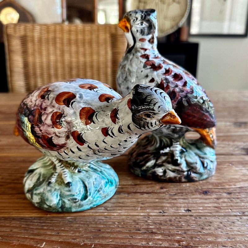 Ceramic Quail - Etsy