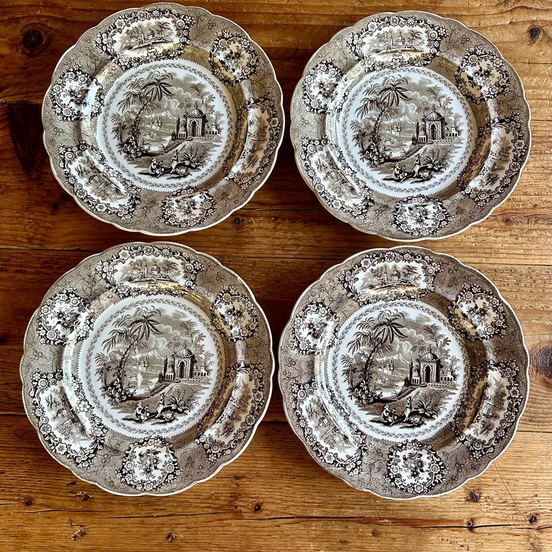Antique Transferware - Etsy