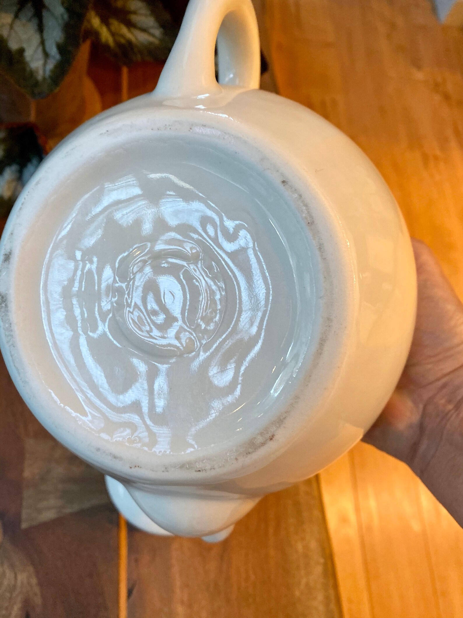 Vintage Hartstone Ceramic Teapot Christmas Holly Hand Painted - Etsy