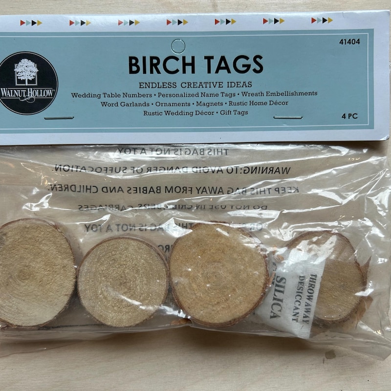 Rustic Birch Wood Tags Etsy rustic-birch-wood-tags-etsy