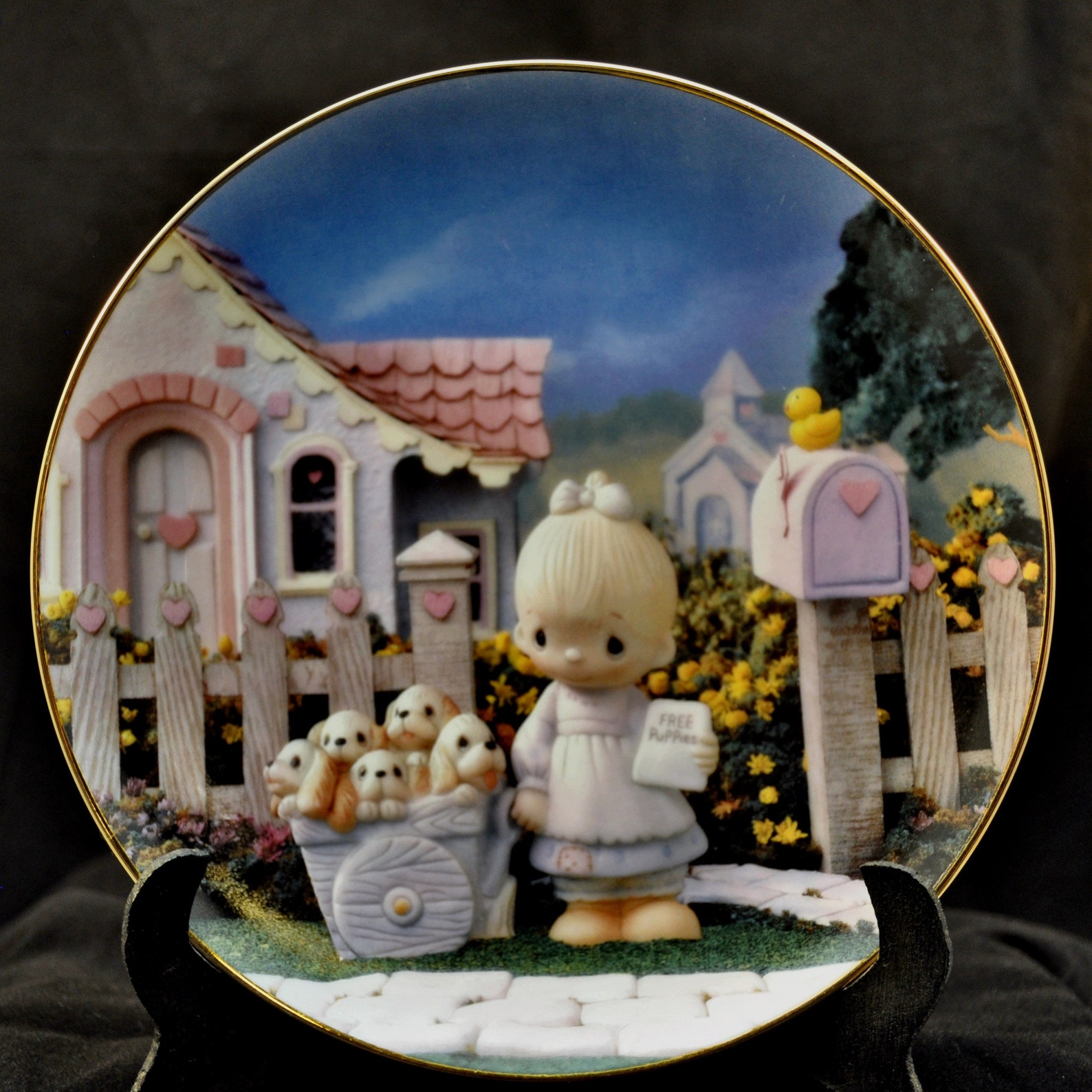 The Hamilton Collection - Precious Moments Plate 7-1/2" - Etsy