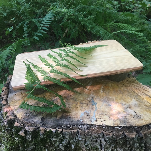 Live Edge Wood Riser - Etsy