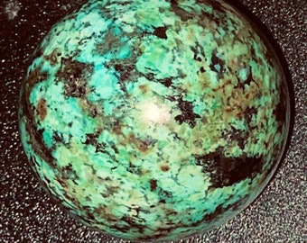 Turquoise Sphere - Etsy