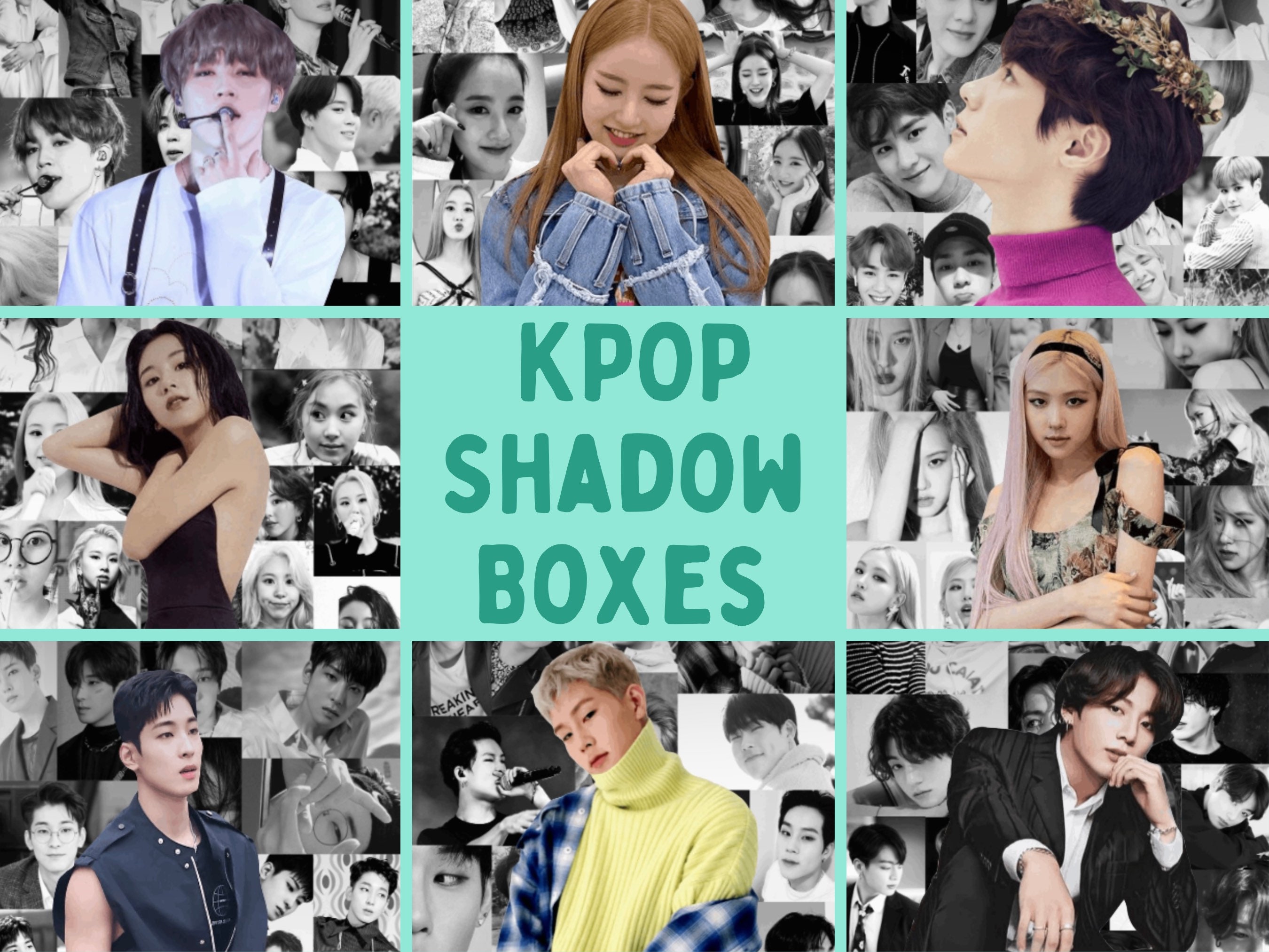 KPOP Shadow Box Frame CUSTOM - Etsy