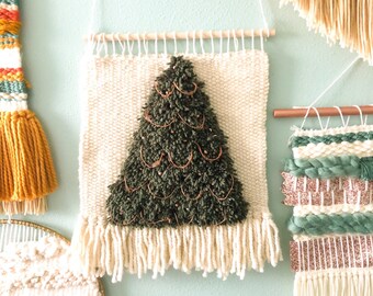 Christmas Weaving Tapestry | Etsy