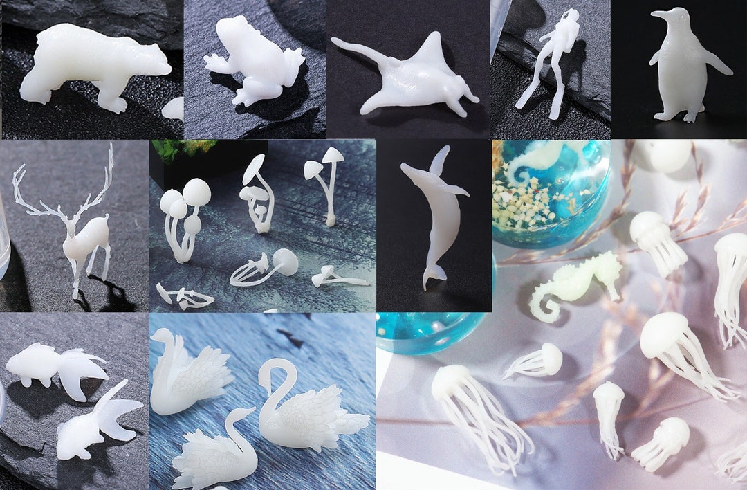Land Scene 3D Printed Miniature Figures/creatures -resin Art/scale ...