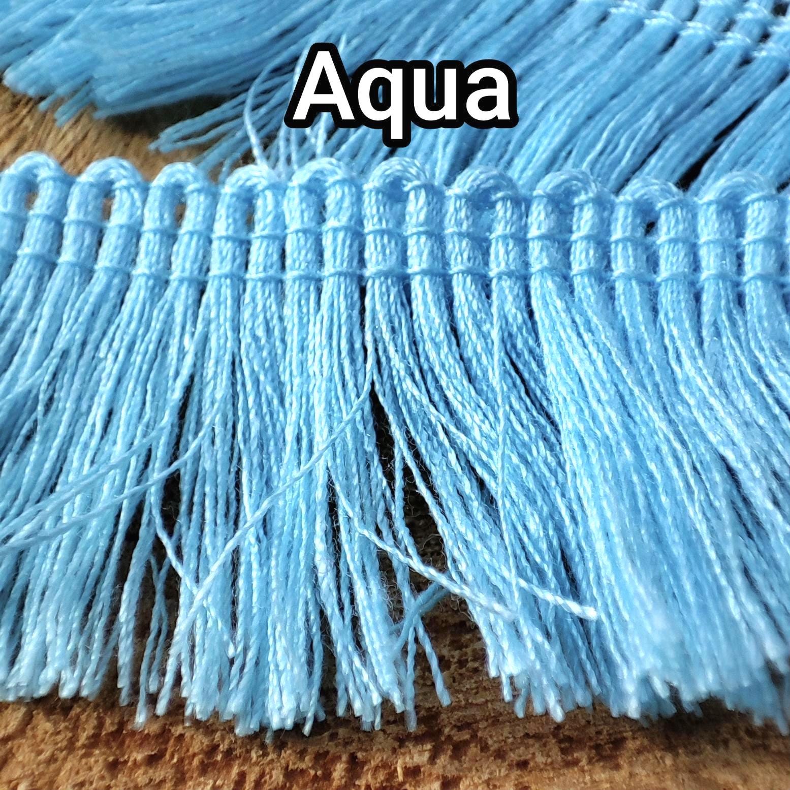 1" Mini Tassel Fringe Trim by the Yard: 25mm Narrow Fringe Trimming ...