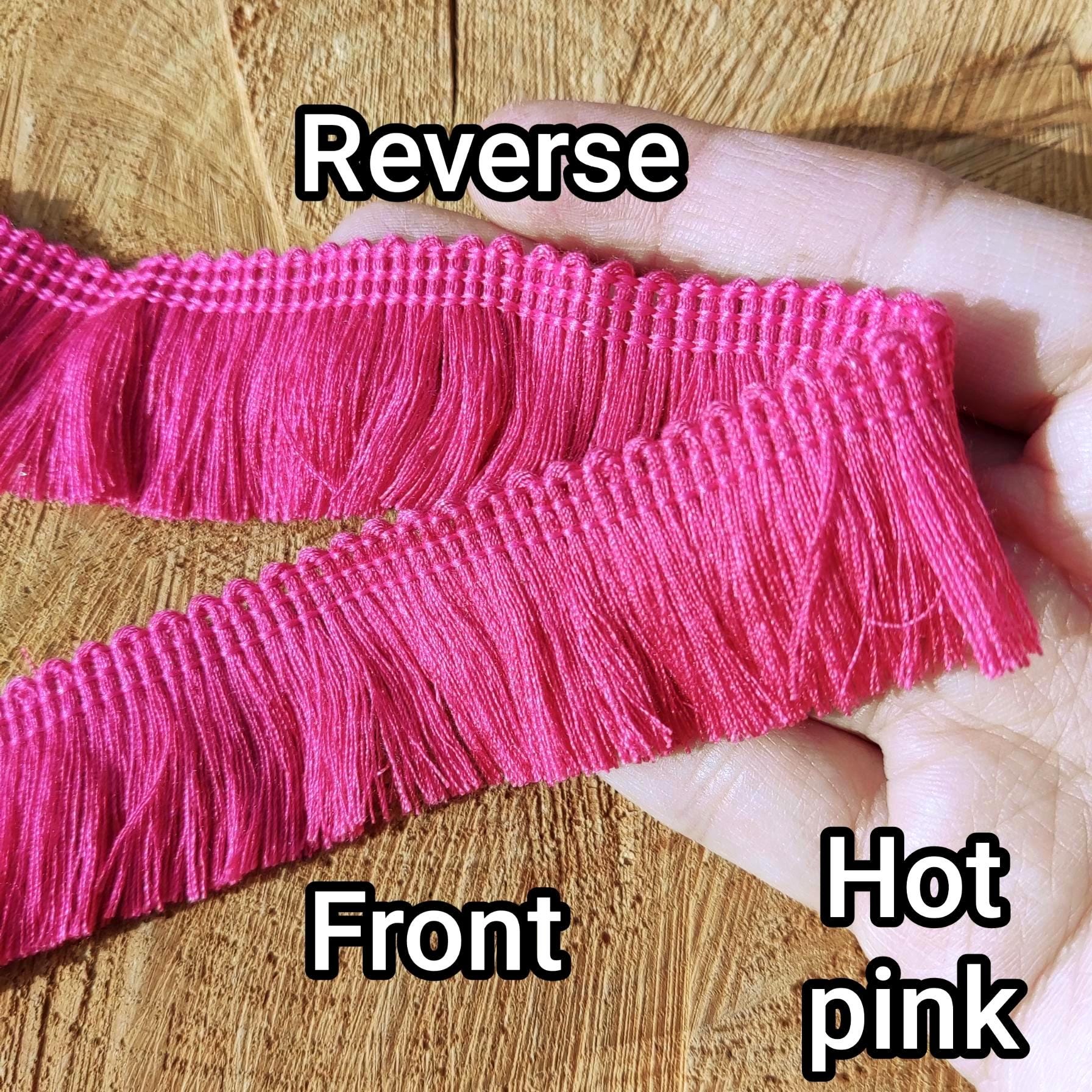 1" Mini Tassel Fringe Trim by the Yard: 25mm Narrow Fringe Trimming ...