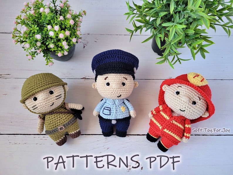 Charlie Crochet PATTERNS Set 3 Crochet Patterns PDF: - Etsy