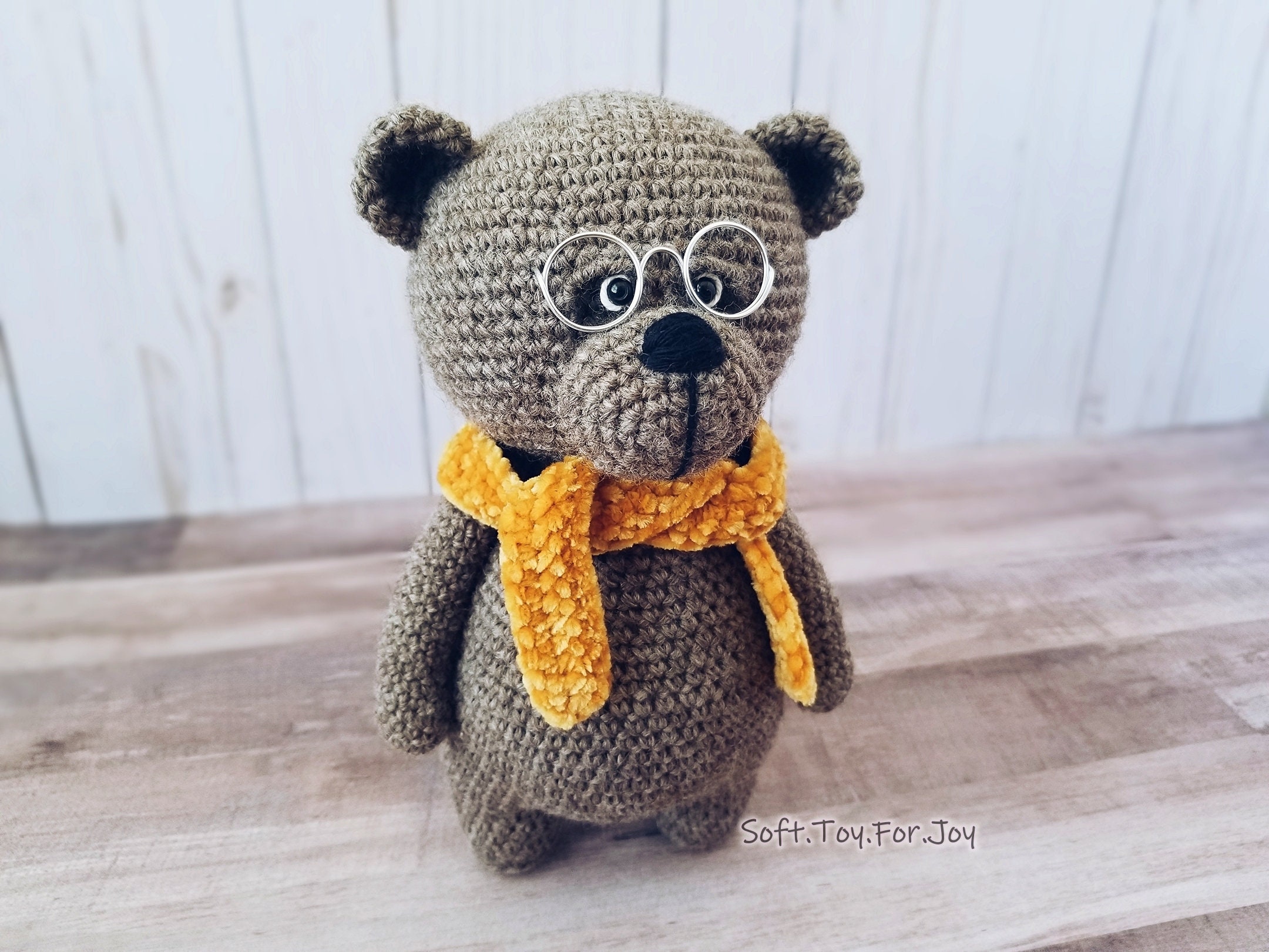 Toffee the Bear Crochet PATTERN Crochet Bear Amigurumi Bear - Etsy