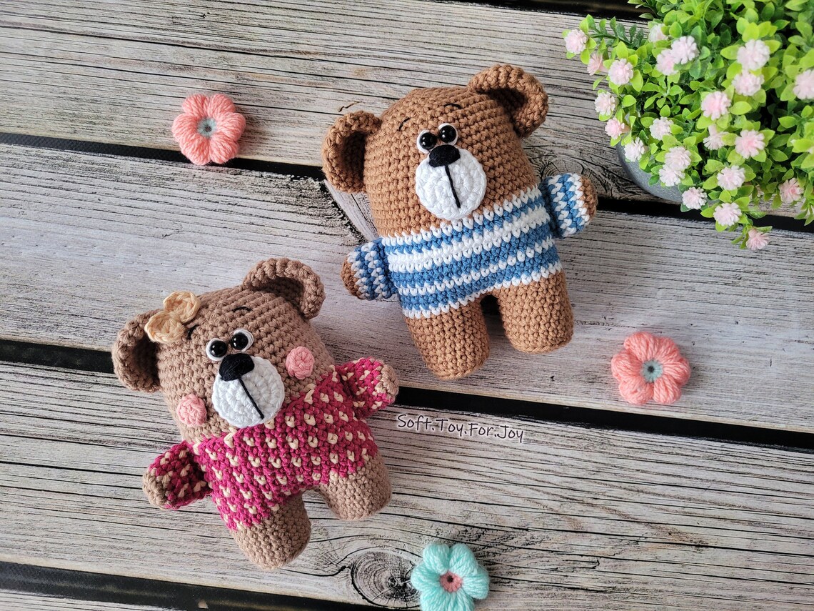 Bear Crochet PATTERN Crochet Bear Amigurumi Bear Crochet | Etsy
