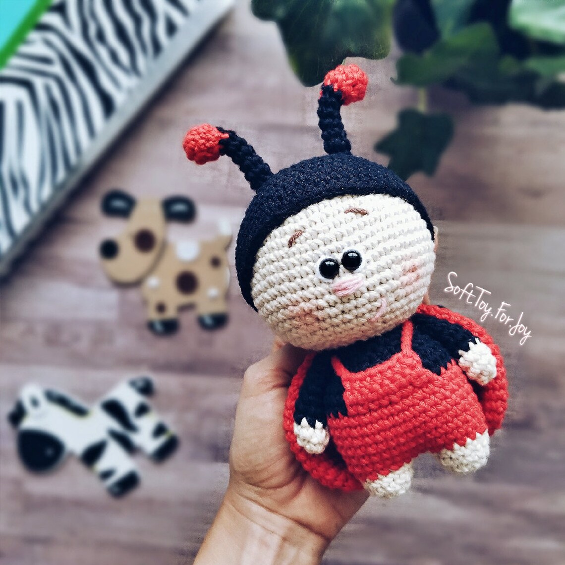 Ladybird Crochet PATTERN Crochet Ladybird Amigurumi Ladybird | Etsy