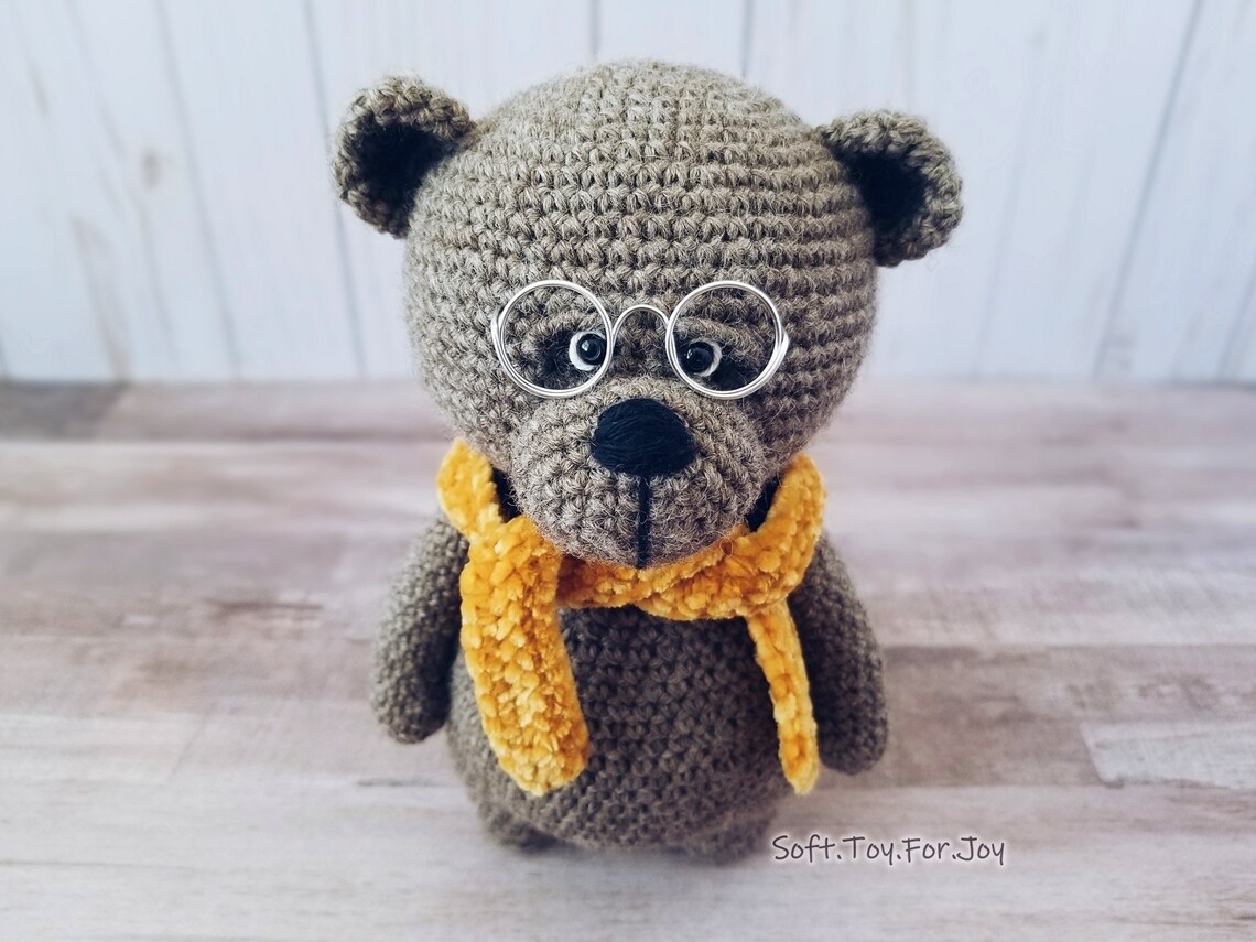 Toffee the Bear Crochet PATTERN Crochet Bear Amigurumi Bear | Etsy