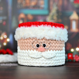 Christmas Baskets - Crochet PATTERNS Set; 3 Crochet Basket Patterns PDF ...