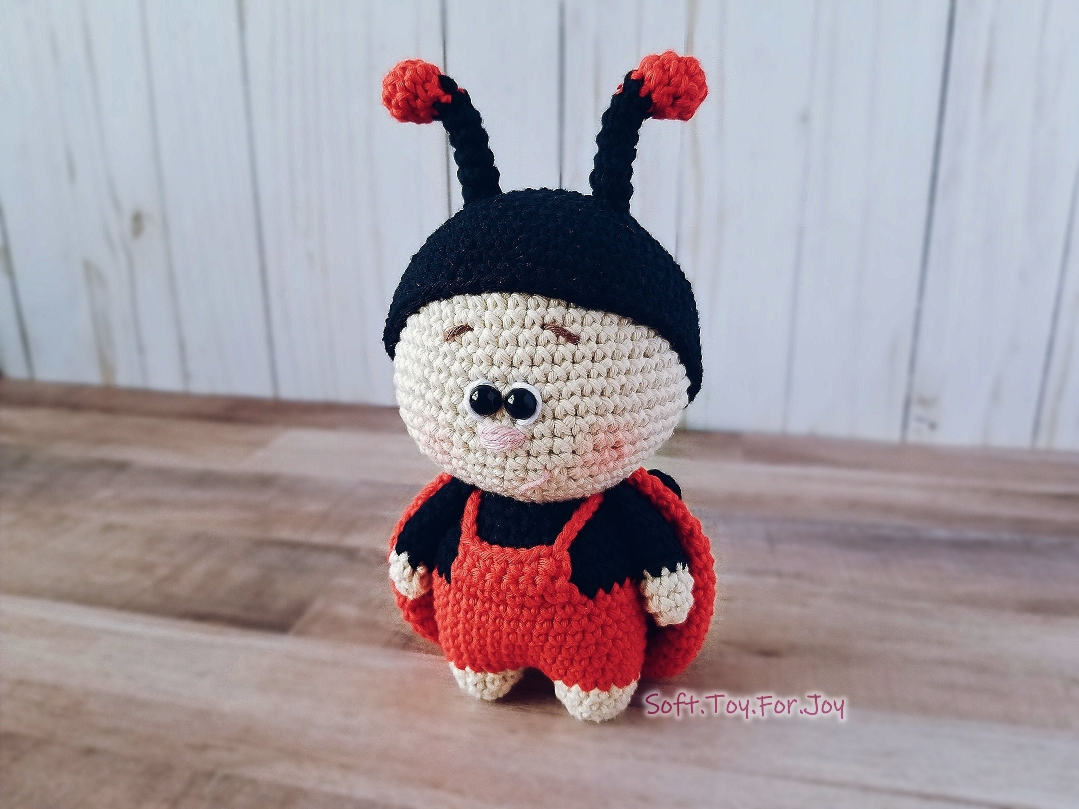 Ladybird Crochet PATTERN Crochet Ladybird Amigurumi Ladybird | Etsy