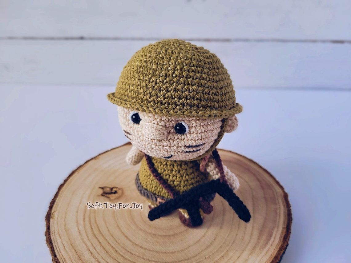 Charlie the Soldier Crochet PATTERN Crochet Soldier - Etsy