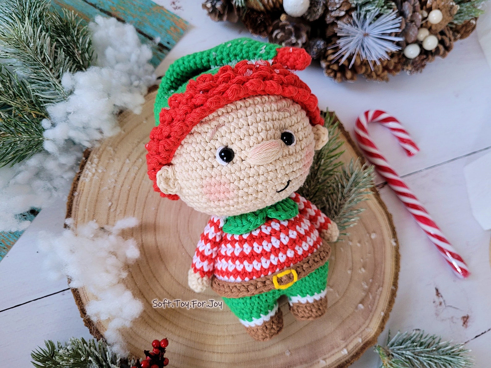 Charlie the Elf Crochet PATTERN Crochet Elf Amigurumi - Etsy