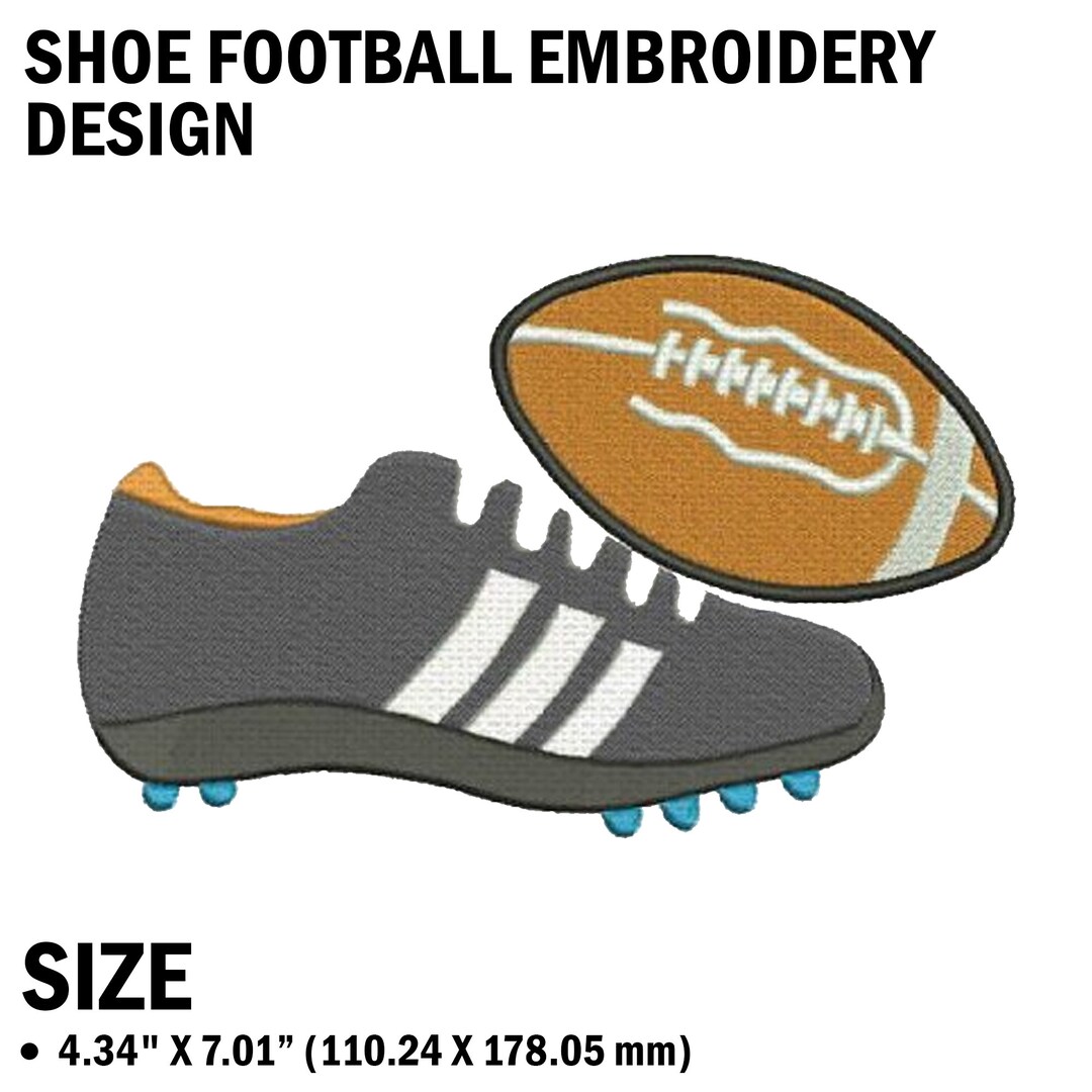 Football Embroidery Design. Machine Embroidery Design. Mini Football ...