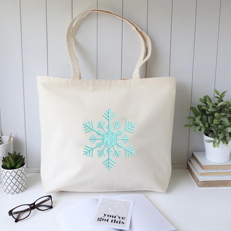 Snowflake Machine Embroidery Designs, 3 Sizes, Snow Snowflake Winter ...