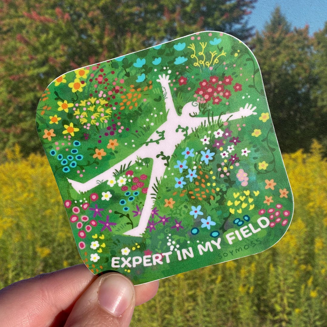 Expert in My Field Stickers & Magnet - Etsy