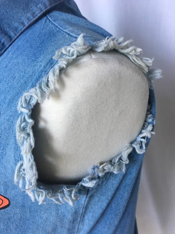 Collectible Vintage 1994 Flintstones Sleeveless Jeans… - Gem