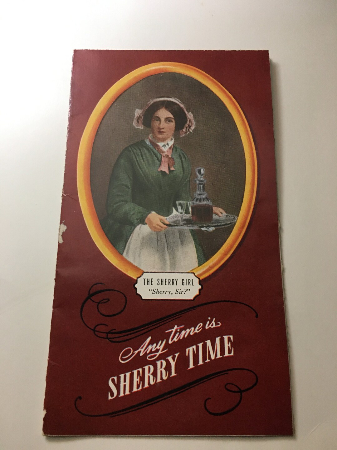 Vintage 50s Any Time is Sherry Time Williams and Humbert Imported ...