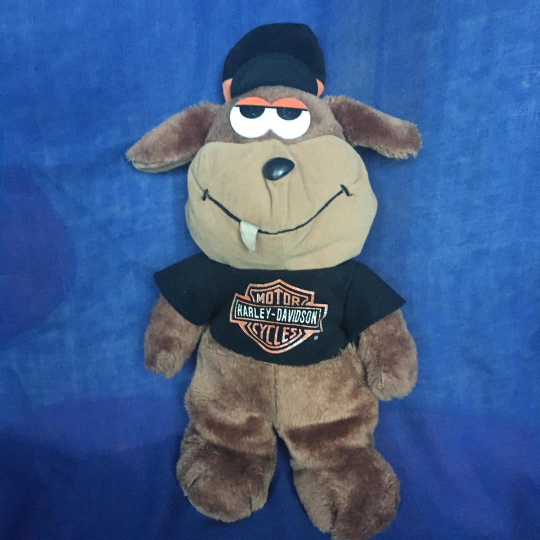 Vintage HARLEY-DAVIDSON Teddy Bear W/ Tee Shirt and Cap - Etsy