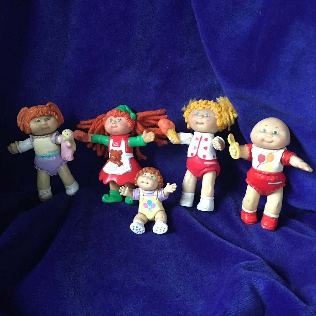 Vintage 1984 Cabbage Patch Small Posable Figures - Etsy