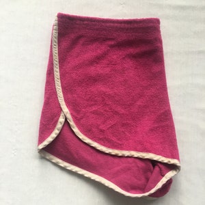 Vintage 80s Fuchsia Terry Cloth Jogging Shorts - Etsy