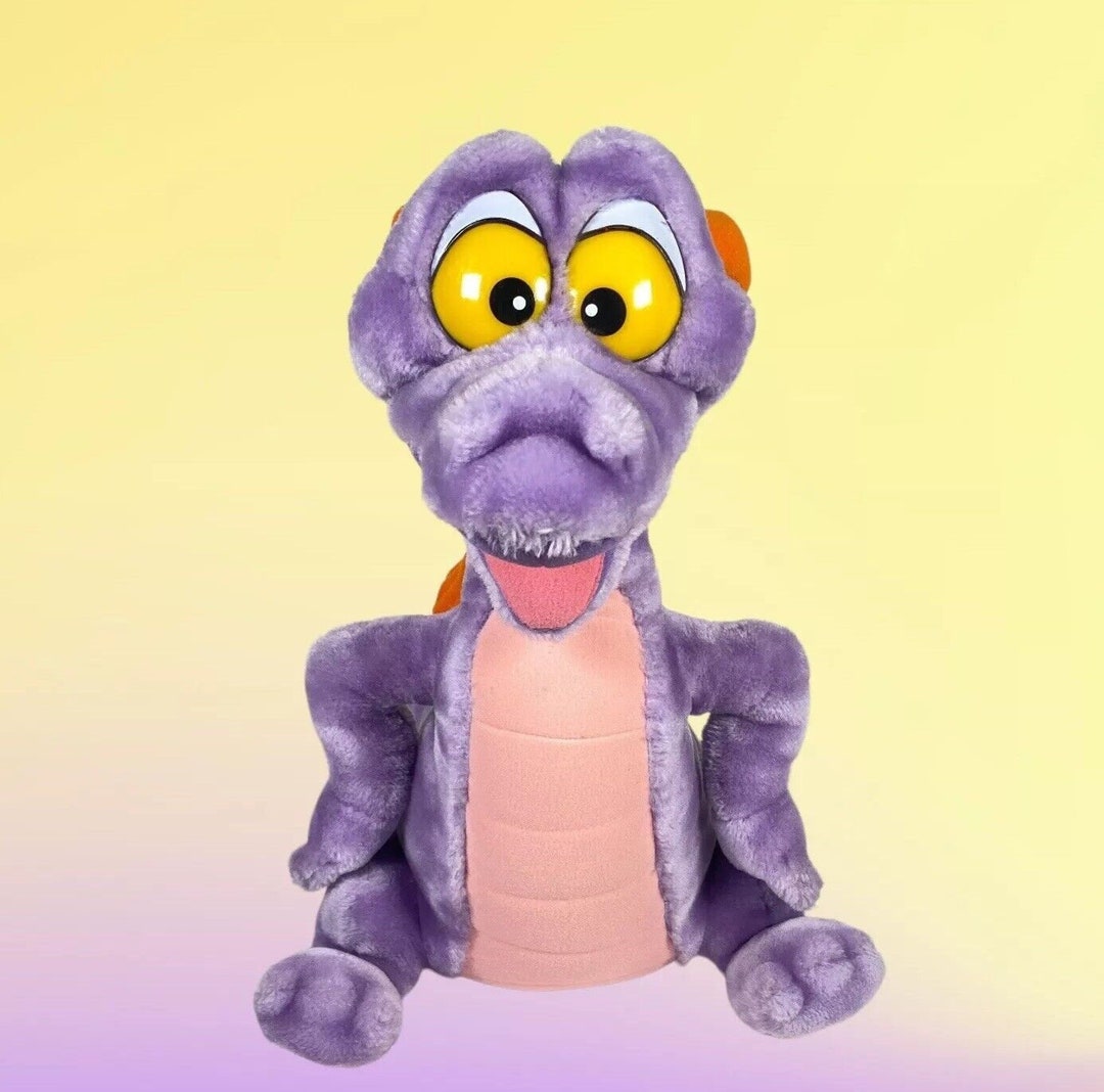 VTG Walt Disney World Figment Purple Dragon Plush 18 in Stuffed Animal ...