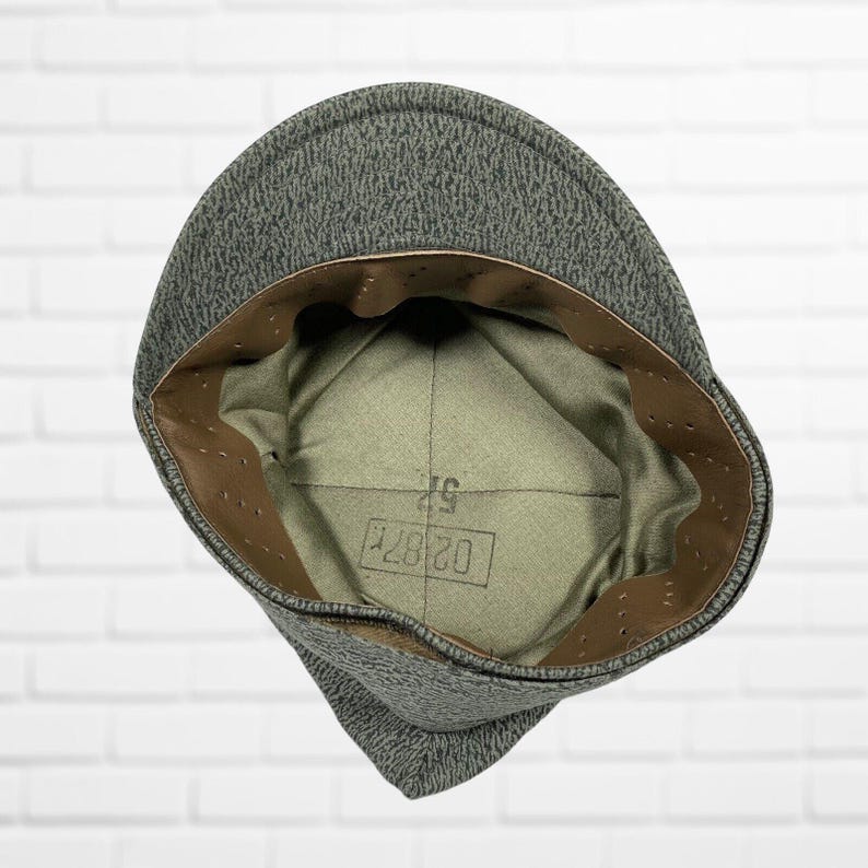 VTG 80s Polish Military Field Hat Cap Size 57 Moro Camo Army Rogatywka ...