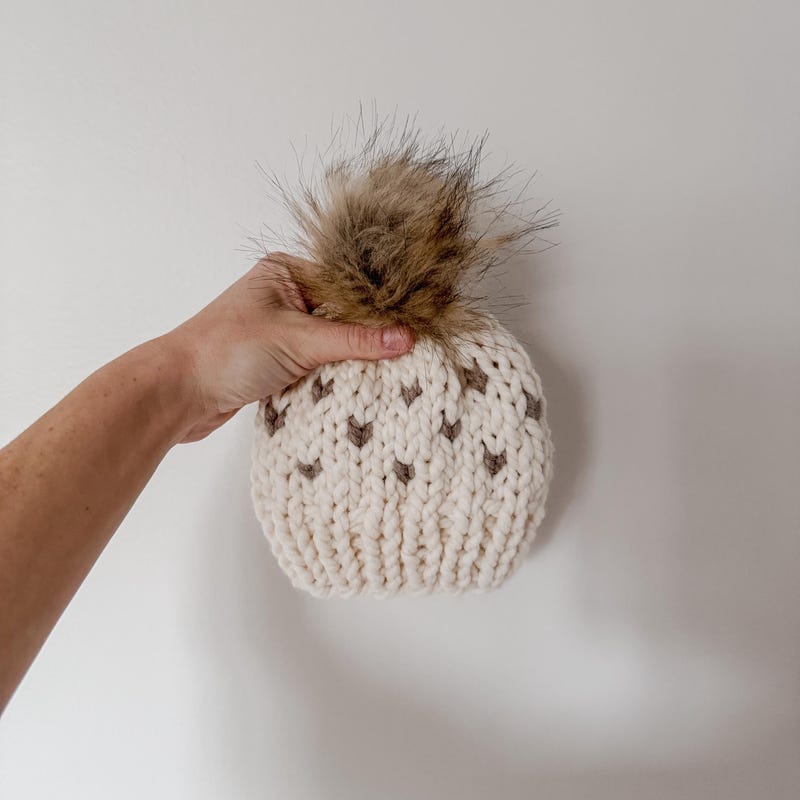 Heart Beanie - Etsy