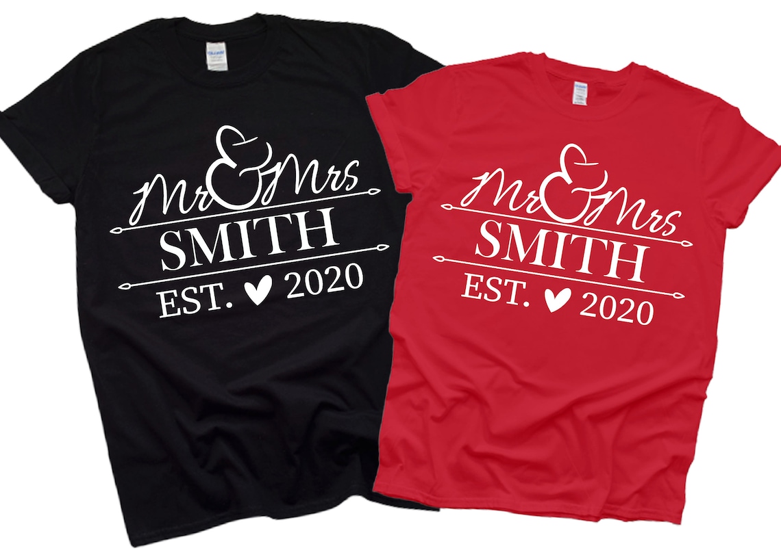 Anniversary Shirts Couple Shirts Husband And Wife Shirts Etsy