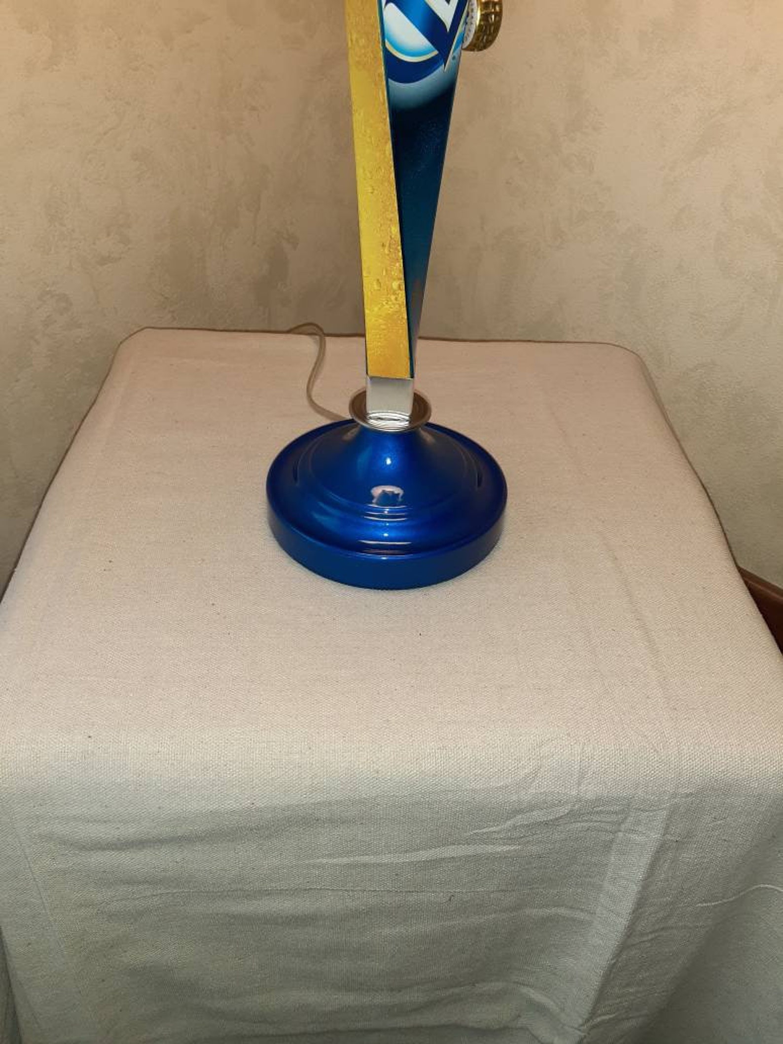 Miller Lite Vortex Beer Tap Handle Lamp. Bar Light Pub Mancave Barware ...