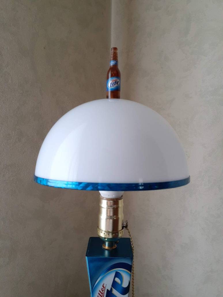 Miller Lite Vortex Beer Tap Handle Lamp. Bar Light Pub Mancave Barware ...