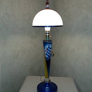 Miller Lite Vortex Beer Tap Handle Lamp. Bar Light Pub Mancave Barware ...