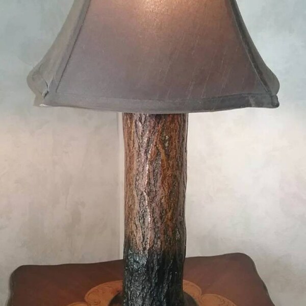 Rustic Log Lamps - Etsy