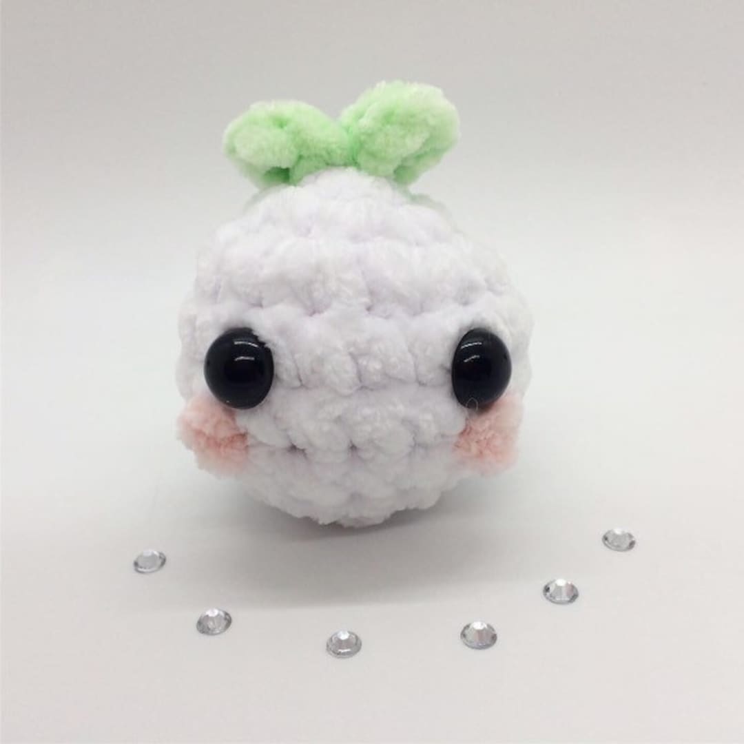 Mini Sprout Plush, Crochet Sprout, Cute Crochet Desk Friend, Cute ...