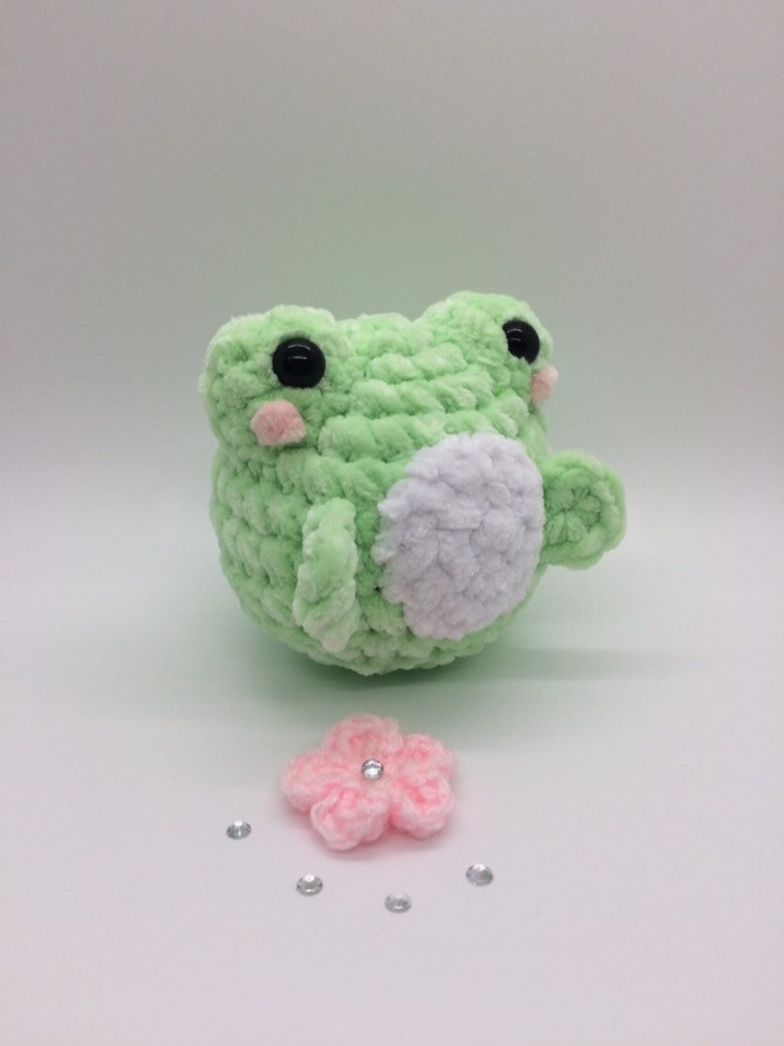 Frog Plush Cute Mini Frog Plush Crochet Pillow Cute Frog - Etsy