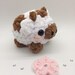 Chocolate Cow, Crochet Cow - Etsy