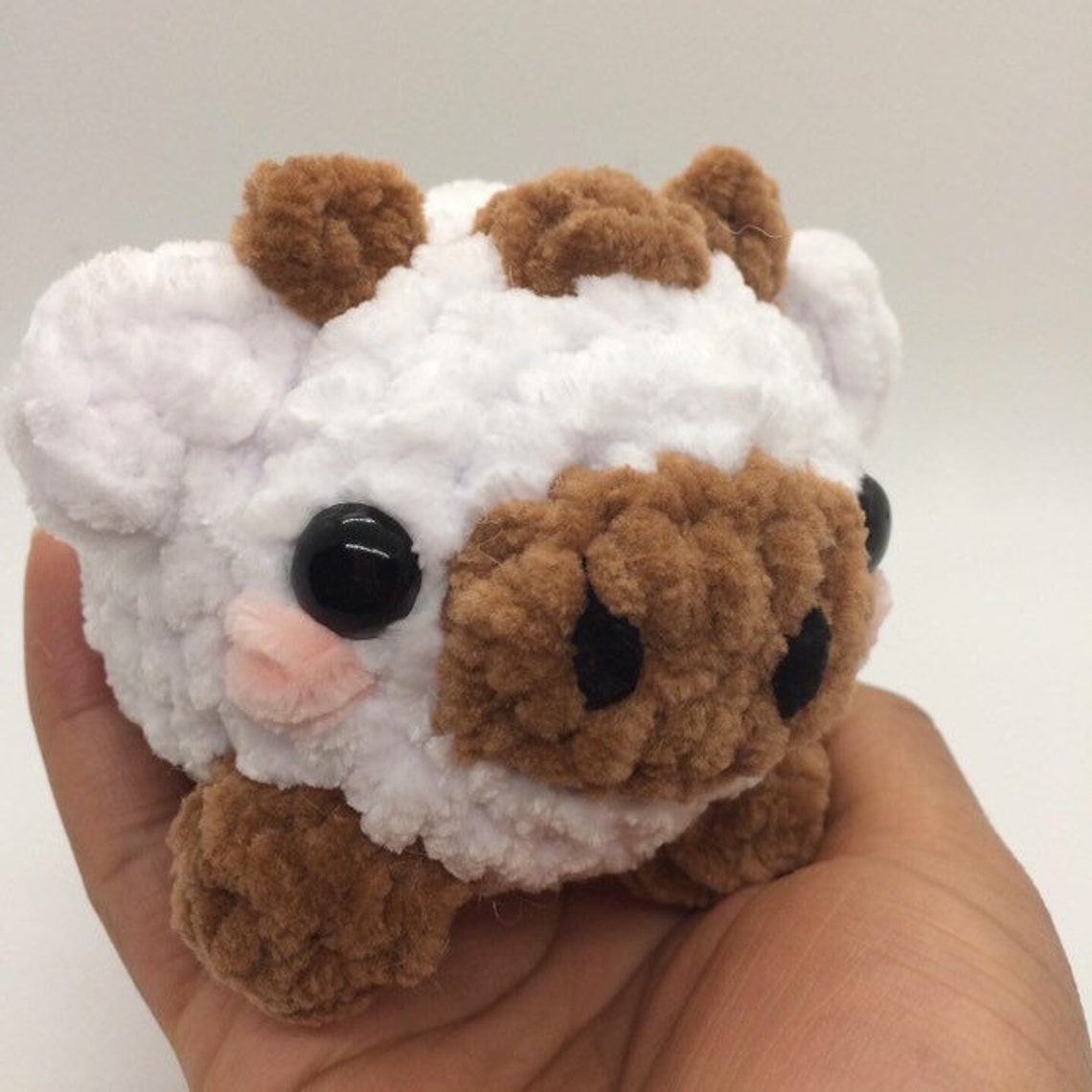 Chocolate Cow Crochet Cow - Etsy