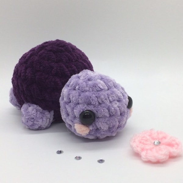 Purple Turtle - Etsy
