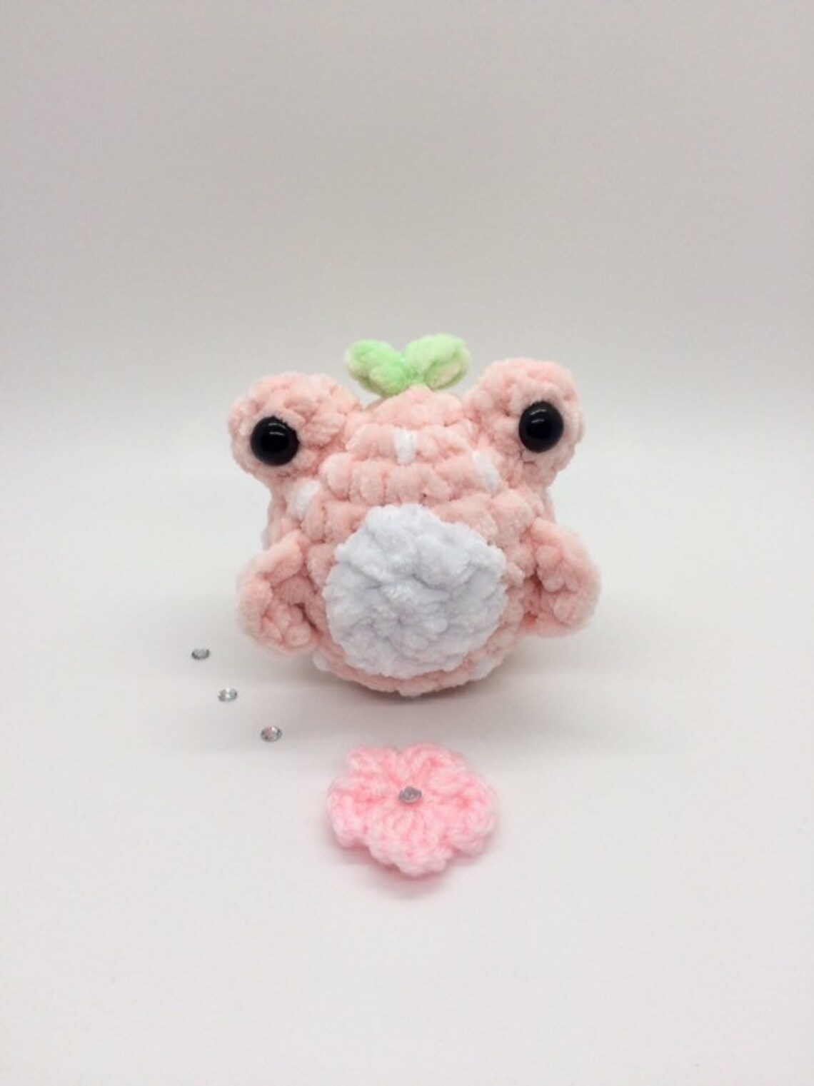 Strawberry Frog Crochet Frog - Etsy