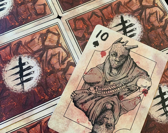Dead by Daylight Inspired Playing Cards - Etsy