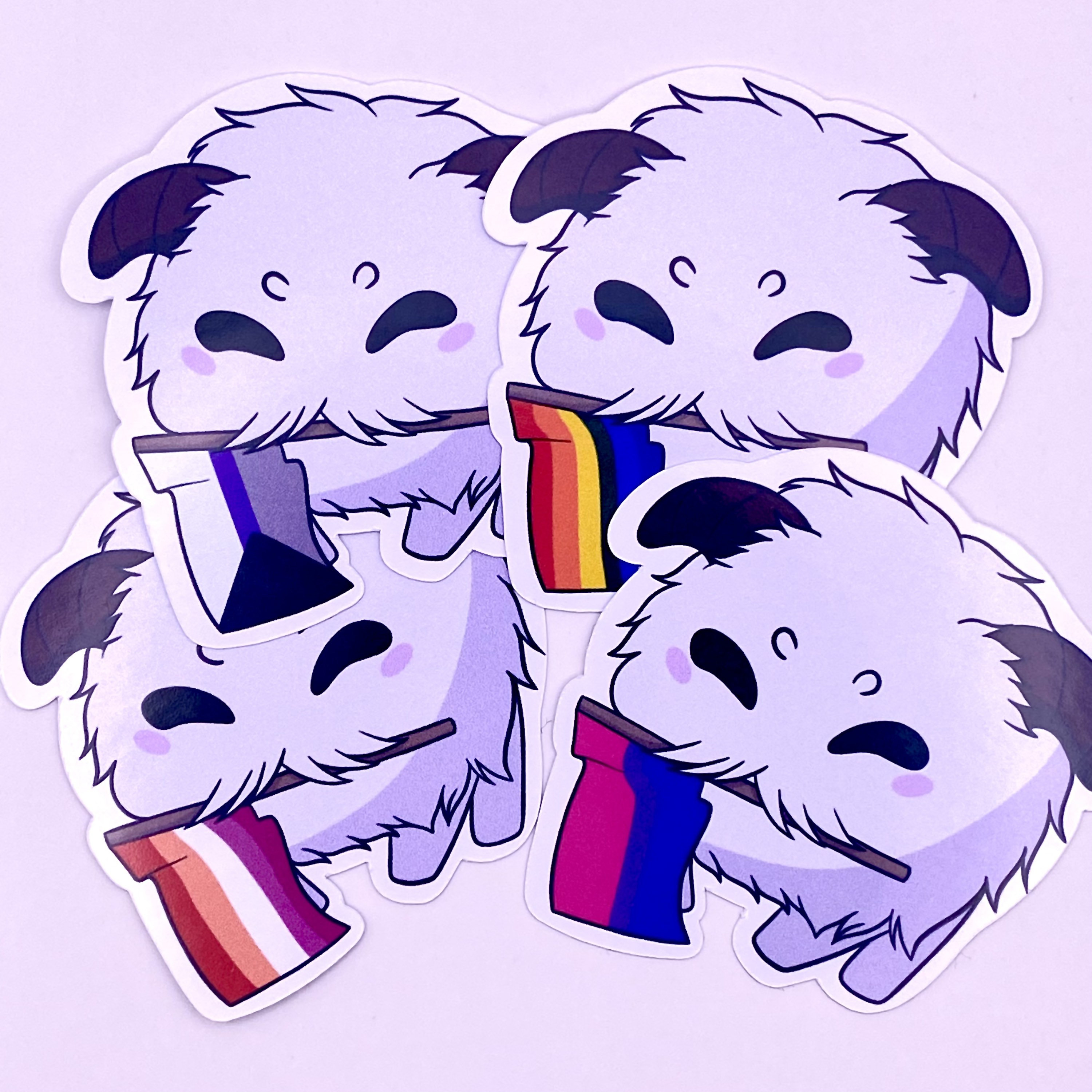 Pride Poro Stickers - Etsy