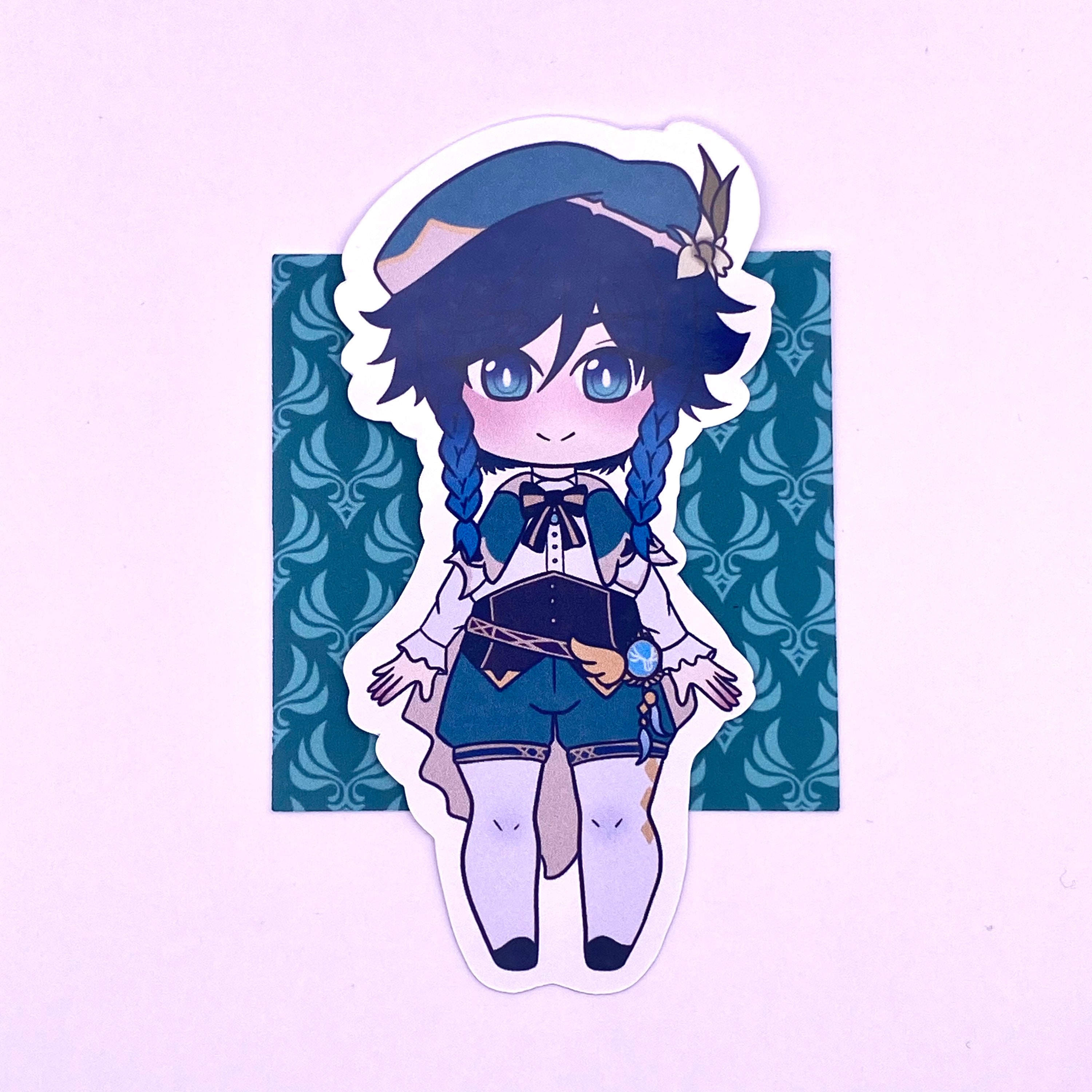 Genshin Impact Venti Sticker - Etsy