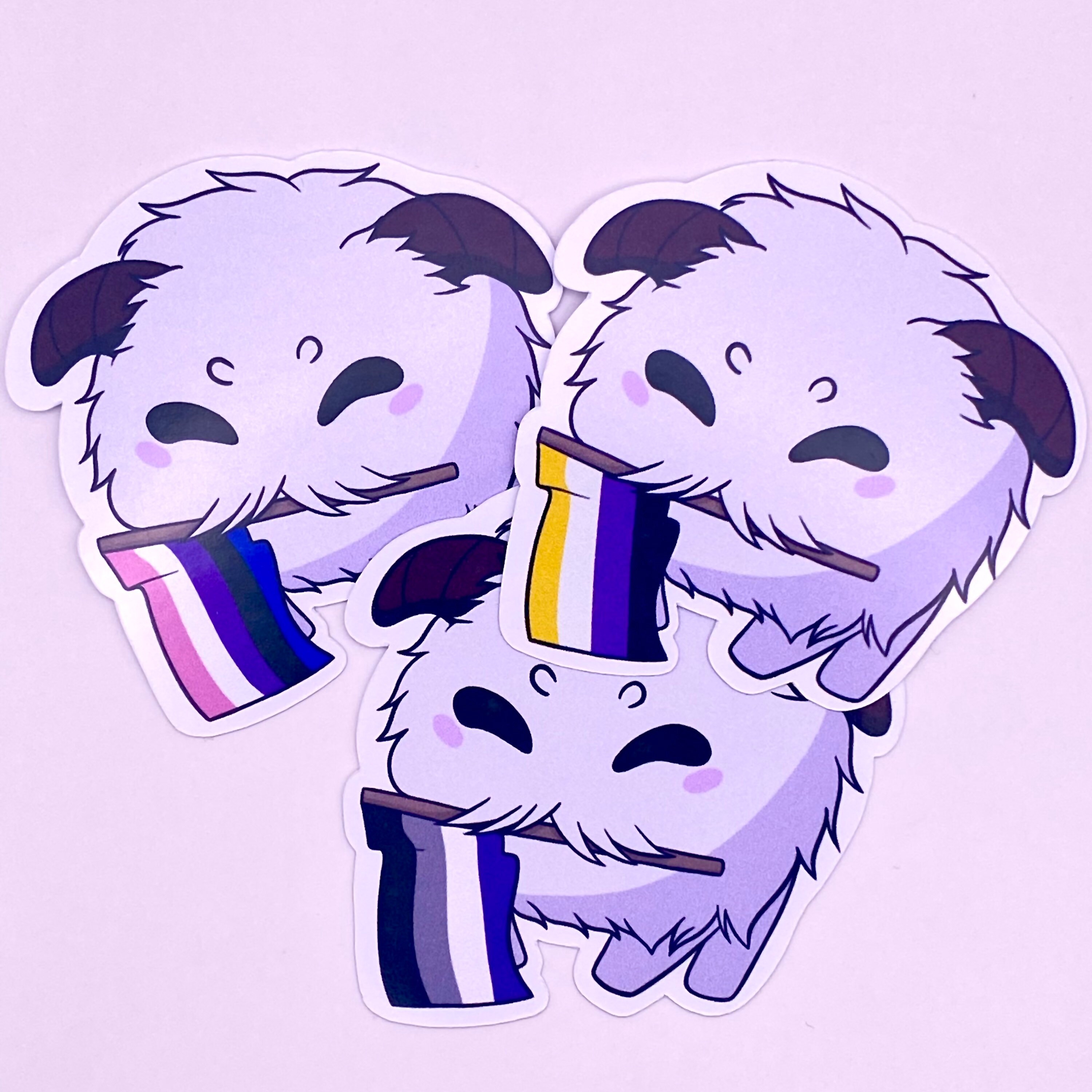 Pride Poro Stickers - Etsy