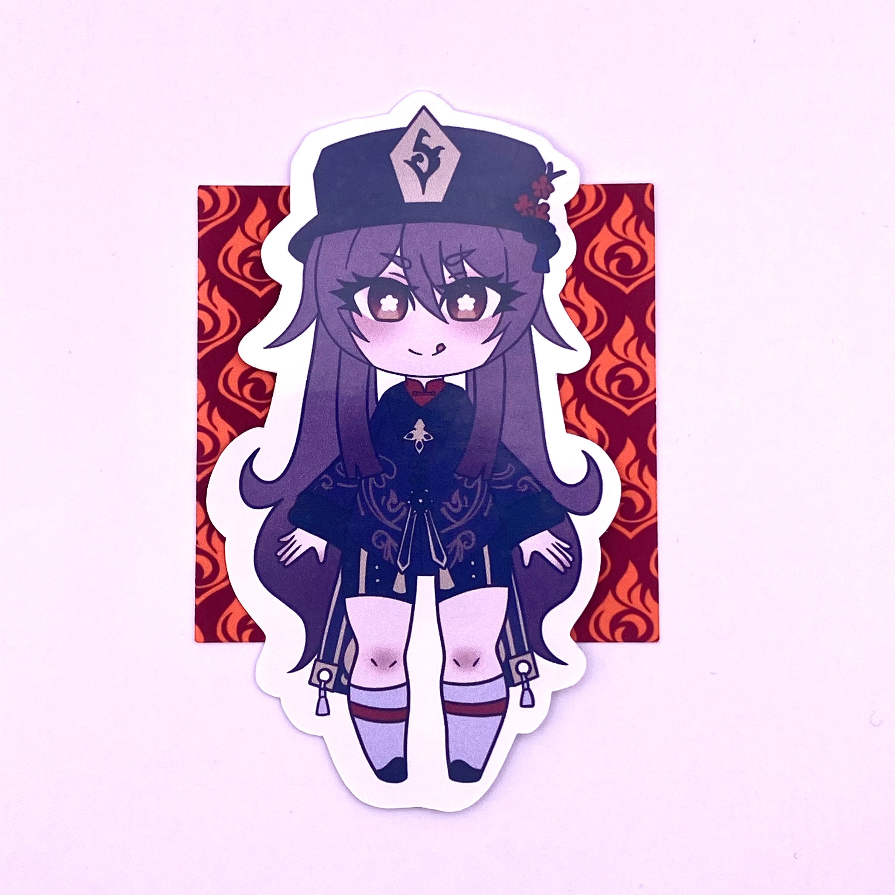 Genshin Impact Hu Tao Sticker - Etsy