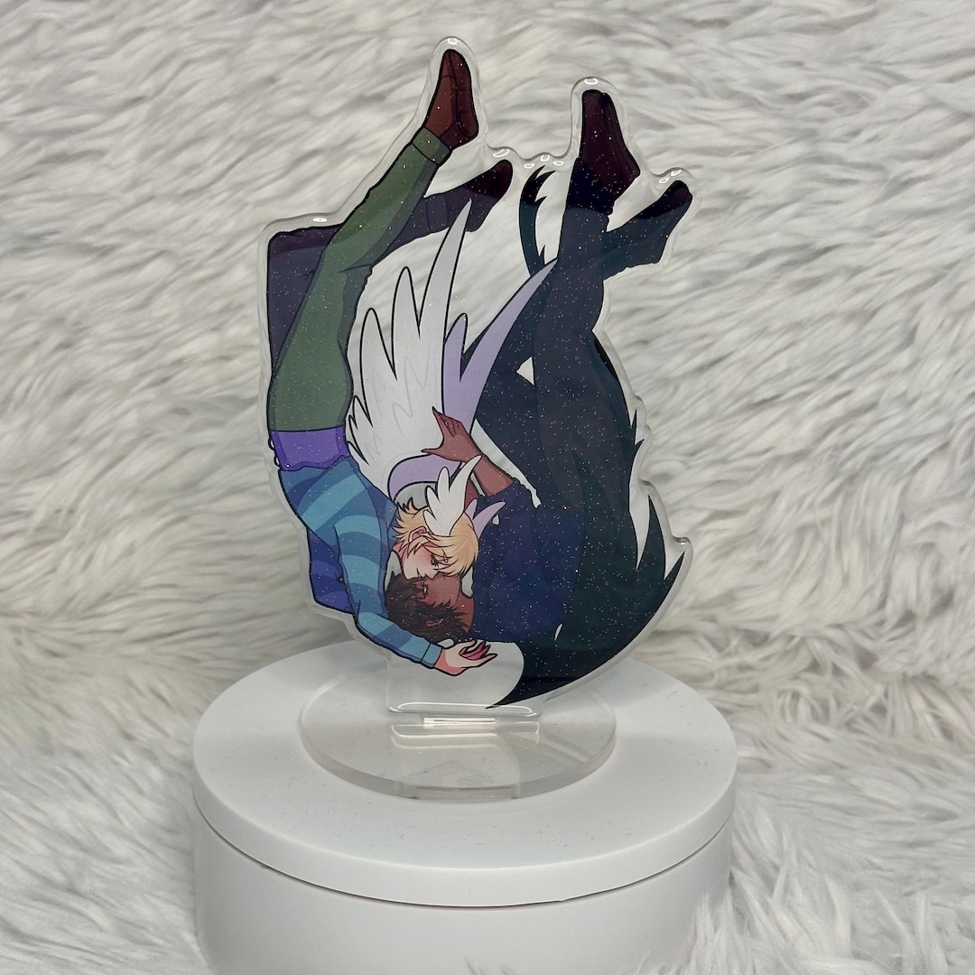 Devilman OVA Ryo Asuka and Akira Fudo Ryokira Glitter Acrylic Stand - Etsy