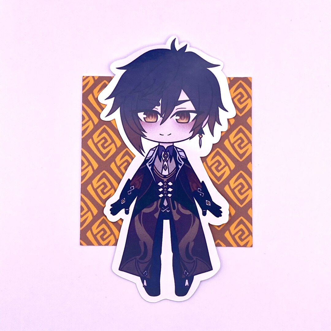Genshin Impact Zhongli Sticker - Etsy
